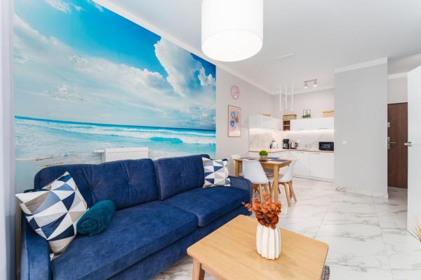 Apartament Błękitny Z Basenem Letnim By Holidaysun - Ustronie Morskie