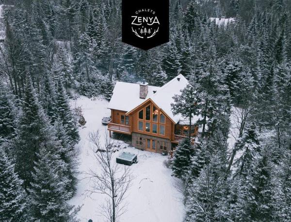 Chalet Red Deer Spa At Fiddler Lake - Saint-Sauveur