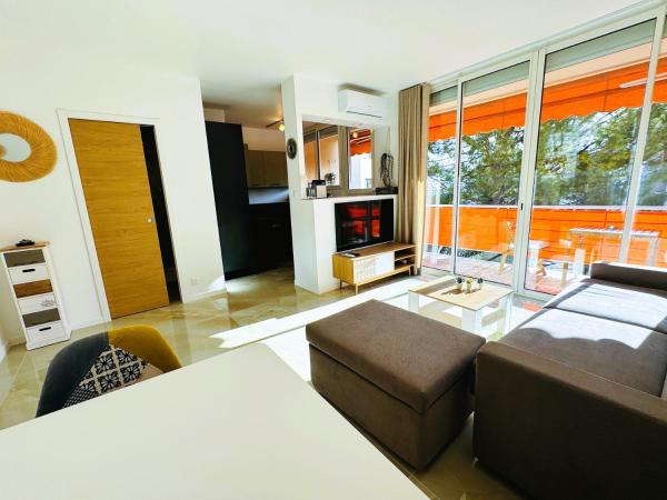 Studio Climatisé 600m De La Plage - Biot