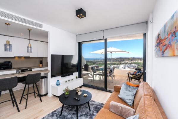 One80 Residences New Modern Apartment With Amazing Sea View To Gibraltar & Africa - Estepona