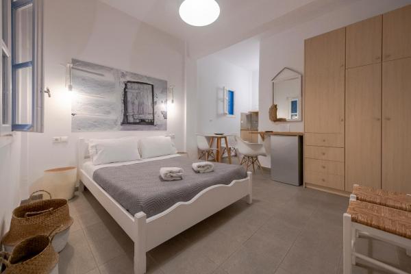 White And Grey Chora - Mykonos