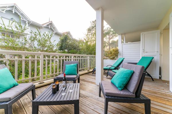 Chez Benjamin - Appt Terrasse Avec Piscine Commune - Arcachon