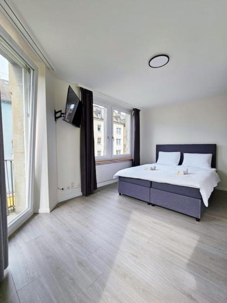 Downtown Deluxe Studio With Queen Bed Be-46 - Zürich