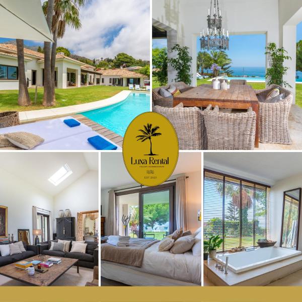 Lxr Villa With Breathtaking Views To The Mediterranean 4 Hab - Benalmádena