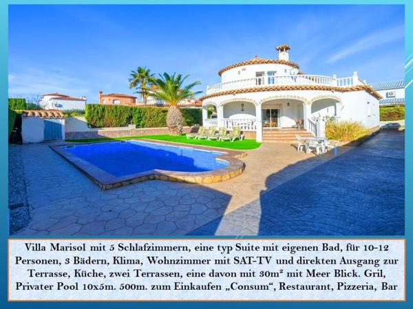 Villa Colonia Mit Privatpooll Für Bis 12 Personen, Meerblick - Miami Playa