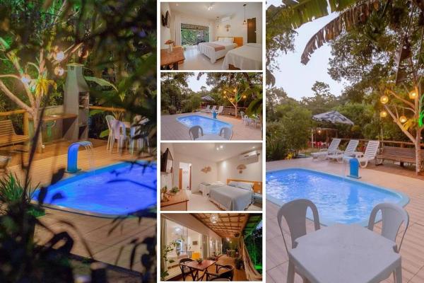 Aruana Suites Com Cafe Da Manha,piscina, Reserva Natural Da Sapiranga 5km Da Vila De Praia Do Forte - Bahía