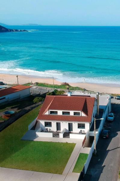 Ag Casa Arnados,1ª Linea De Playa Razo Con Jardín - Carballo