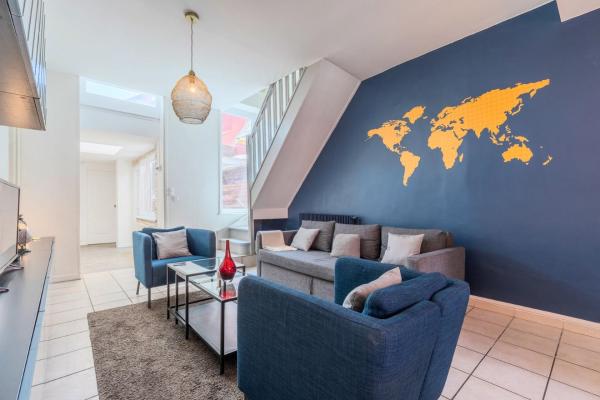 4 Br & 4 Bathroom House Close To Parc Barbieux - Nord