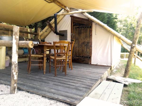 Tente Trappeur Ada, Au Jardin De La Vouivre - Saona e Loira