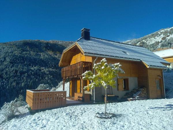 Chalet En Bois Avec 3 Chambres à Pra Loup - Fr-1-165a-47 - Val d'Allos