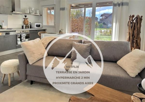 Snow Home By So'serenityhome-jardin-parking-calme - Cluses