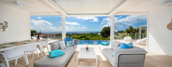Villa Olina - Vue Sur Mer, Piscine, 5min Du Port - Marie-Galante