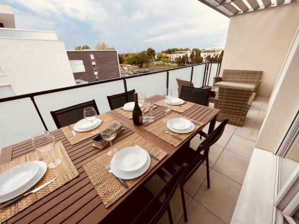 Superbe Appartement 6 Pers. à Argelès: Terrasse, Wifi, Parking, Proche Plage - Fr-1-776-25 - Argelès-sur-Mer