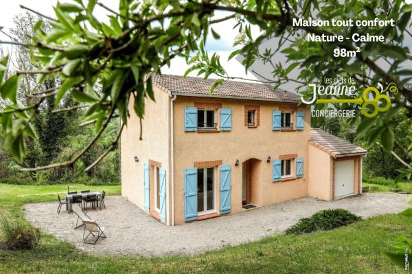 Maison Tout Confort - Nature - Calme - 98m2 - Tarn