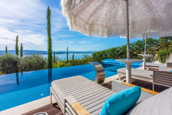 Luxusvilla Mit Infinity-pool, Wellnessbereich, 1 Km Zum Strand - Crikvenica