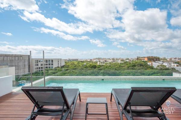 Oceanview Roof Pool I Fast Wifi I Smarttv Nr Beach - Playa del Carmen