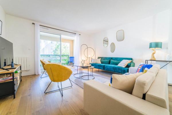 Picasso & Terrasse - 2 Chambres - Brive-la-Gaillarde