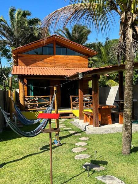 Chalé De Madeira, A 60m Do Mar Em Condomínio - Bahia (estado)