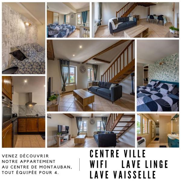 Appartement Cosy En Centre Ville - Montauban