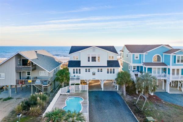 Pelican Watch Brunswick Vacation Rentals Ocean Front With Heated Pool - Holden Beach, NC