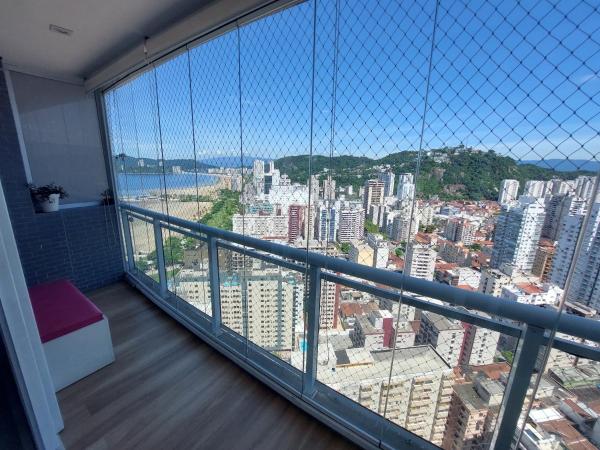 Book Santos – Unlimited 3111 - Decoração E Vista Mar Top - Santos