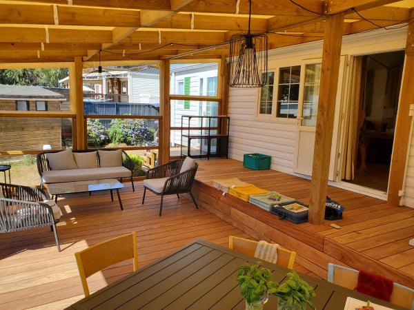 Charmant Mobile-home 6 Personnes Sur Terrain Privé à 200 M De La Plage - Padrig - Groix