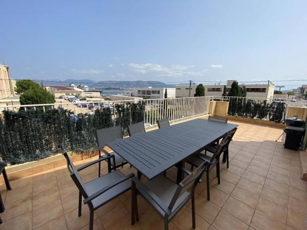 Vue Mer Au Coeur De Saint Mandrier, 3 Chambres, Climatisation, Wifi (Fibre) - Saint-Mandrier-sur-Mer