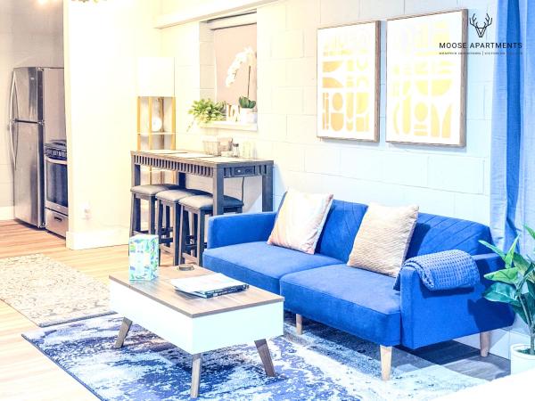 The Moose #12 - Brand New Modern Luxe Loft With Free Parking, King Bed & Fast Wifi - 테네시