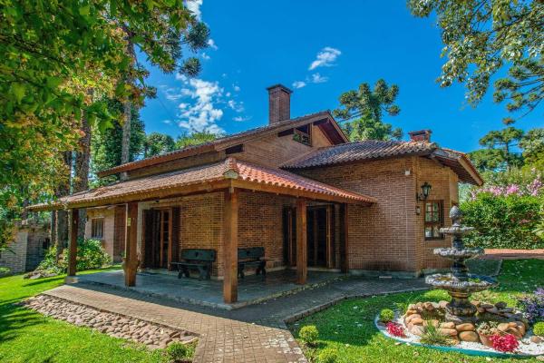 Bela Casa Estilo Chalé Em Canela Rcf160 - Canela