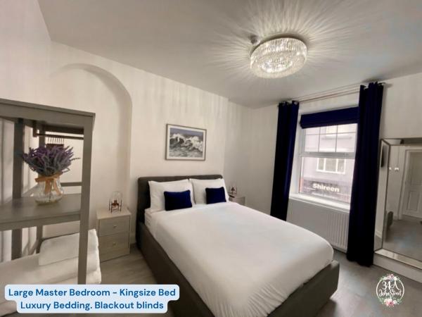 Ocean Escape 200m From The Sea, High Spec Town Centre Entire Flat, 3 Bedrooms, Tvs All Rooms - Kenfig Pool