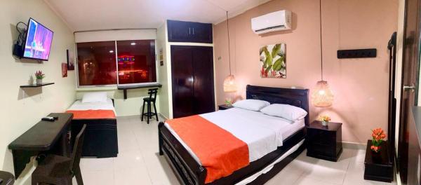 Comodo Apartaestudio 211b Cartagena Bocagrande Cerca A La Playa - Cartagena