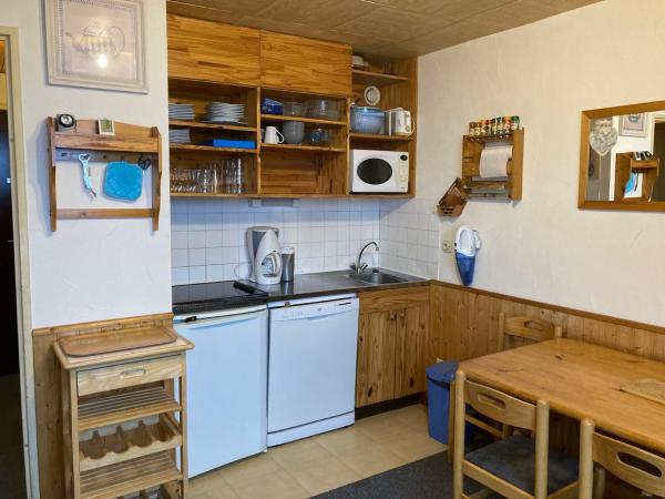 Appart 2 Pièces Cabine, 200m Pistes, 6 Pers, Balcon - Fr-1-557a-53 - Les Adrets