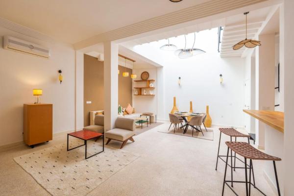 Riad 2 Chambres & Petit Déjeuner - Wifi - Top Location Médina - 馬拉卡治