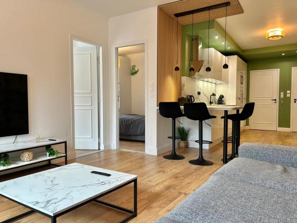 Le Chardon Nancy- 2 Chambres- Parking Gratuit- Proche Transports Et Zénith - Nancy