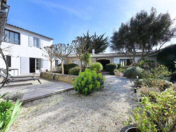 Maison De Charme Aux Portes-en-ré Avec Jardin, Proche Plages Et Commerces - Fr-1-434-110 - Saint-Clément-des-Baleines