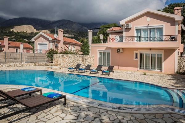 Delightful Kefalonia Villa 3 Bedrooms Villa Mare Blue Private Pool Close To Amenities Trapezaki - Cephalonia