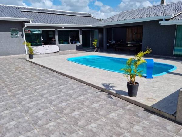 Casa Alto Padrão Perto Da Praia C/ Piscina Grande - Guaratuba