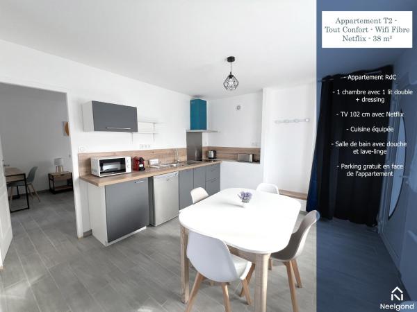 178b - Appartement T2 Tout Confort - Wifi Netflix - Angoulême