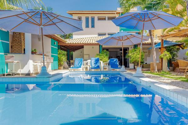 Gb19 Casa 8 Quartos A 50m Da Praia - Guarajuba - Bahia