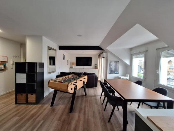 Appart Balcon Clim 10 Mins Disneyland 2chb Quartierchic - Montévrain