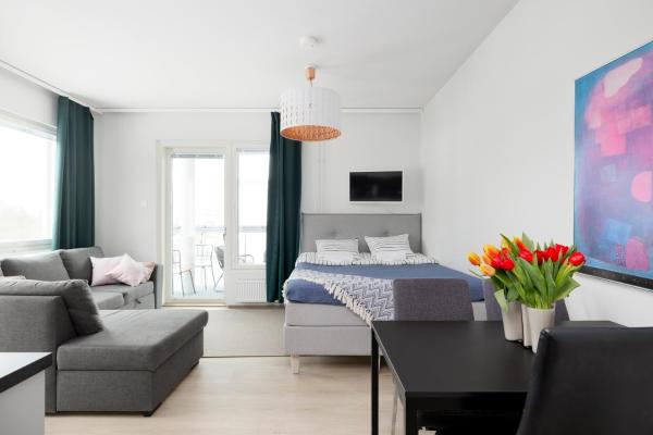 New 2br Design Home With Sauna Espoo Park - エスポー