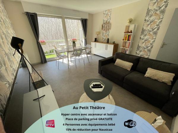 Au Petit Théâtre, Appartement Cosy En Hyper Centre - Boulogne-sur-Mer