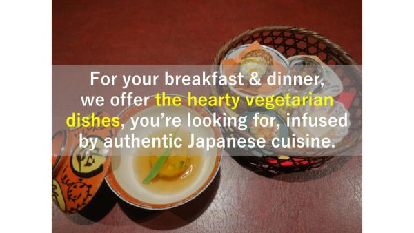 Izuna Inn & Spa - The Veggie Delights - Itō