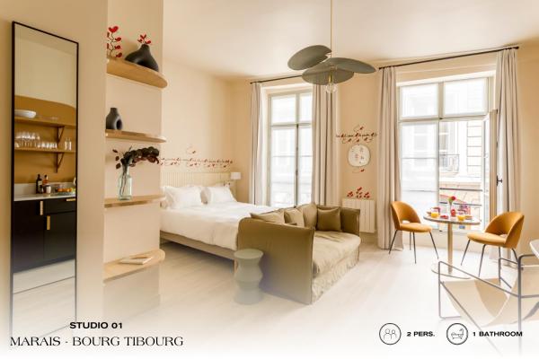 Beauquartier - Marais, Bourg Tibourg - Paris 19e Arrondissement