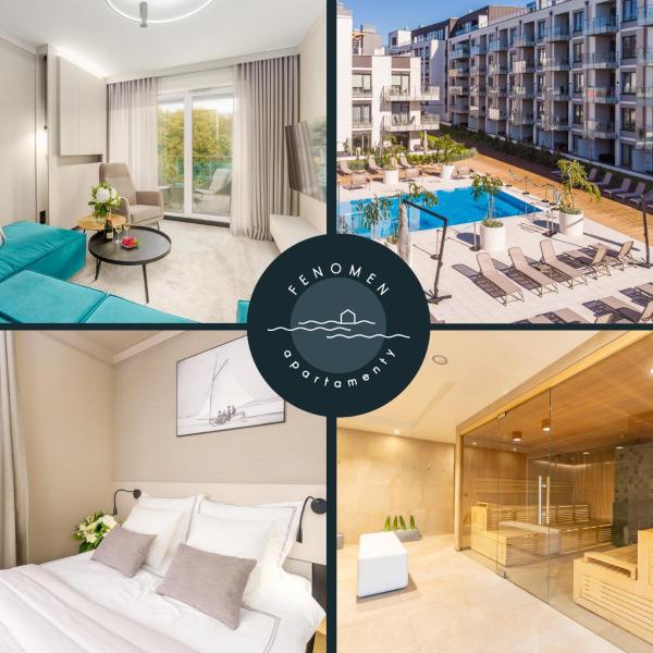Apartamenty Fenomen - Premium Park & Sea, Nadmorskie Tarasy Free Parking, Swimming Pool, Sauna And Other! - Kolberg