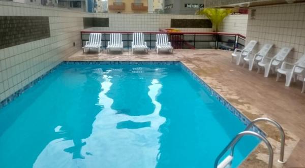 Apto 3 Quartos, 100m Da Praia, Piscina E Churrasqueira - Praia Grande