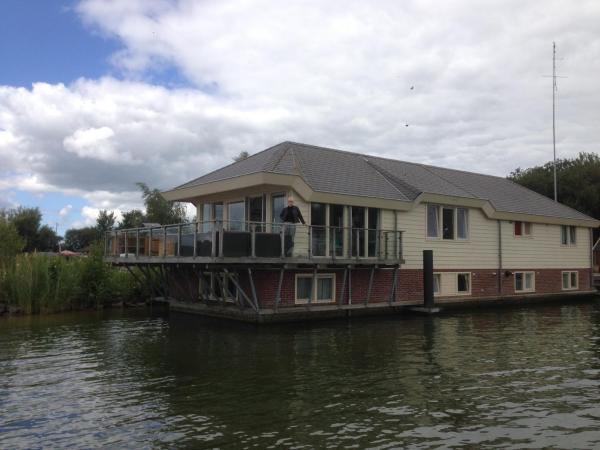 Water Villa, Houseboot At The Lake, Great Views, 70 Km To Amsterdam - Nunspeet
