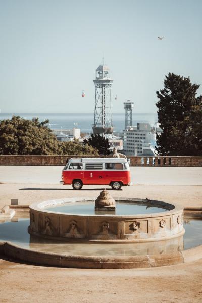 Retro Vw Kombi T2 Campervan - Rubí