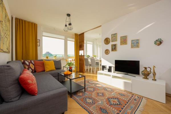 Autumn Apartment With Balcony And Two Bedrooms By Noclegi Renters - Varsovia