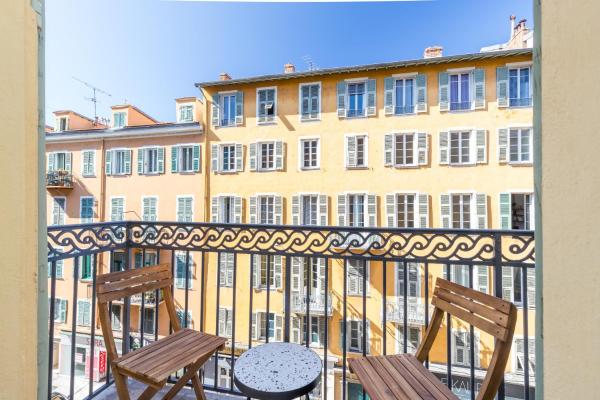 Cosy 1 Bdr Place Garibaldi & Place Du Pin - Castel Plage - Nice
